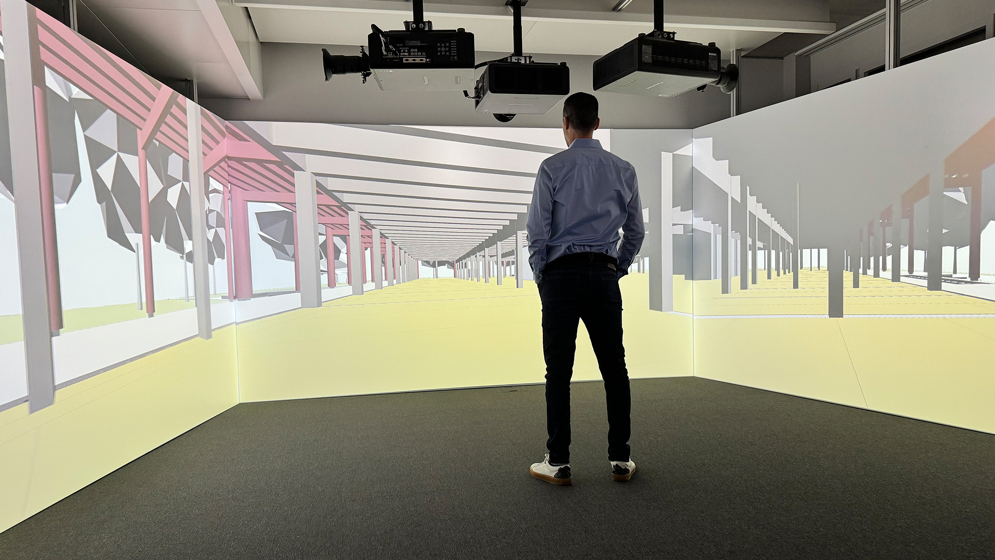 AV PLANNING IMMERSIVE BIM ROOM FOR OFFICE FOR BUILDING ECONOMICS AG ...